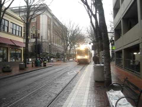 Portland MAX Blue Line Train to Gresham Ride - YouTube
