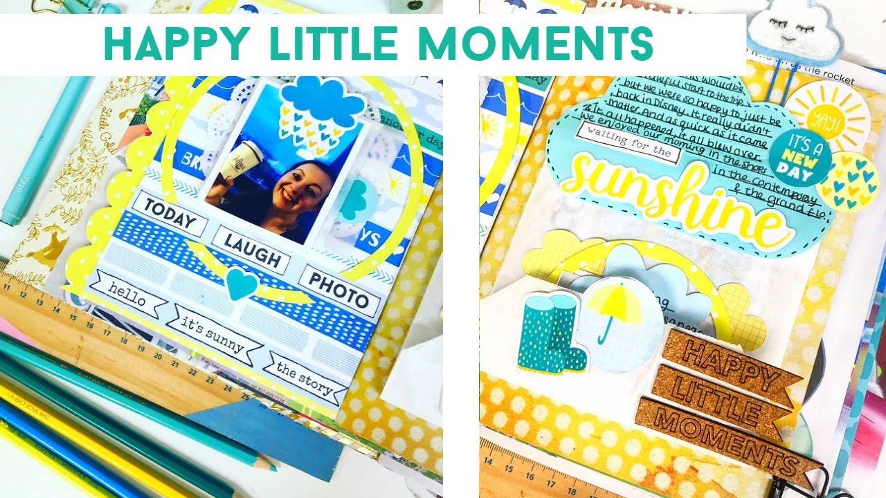 JOURNALING HAPPY LITTLE MOMENTS | Little Golden Book Journal - YouTube