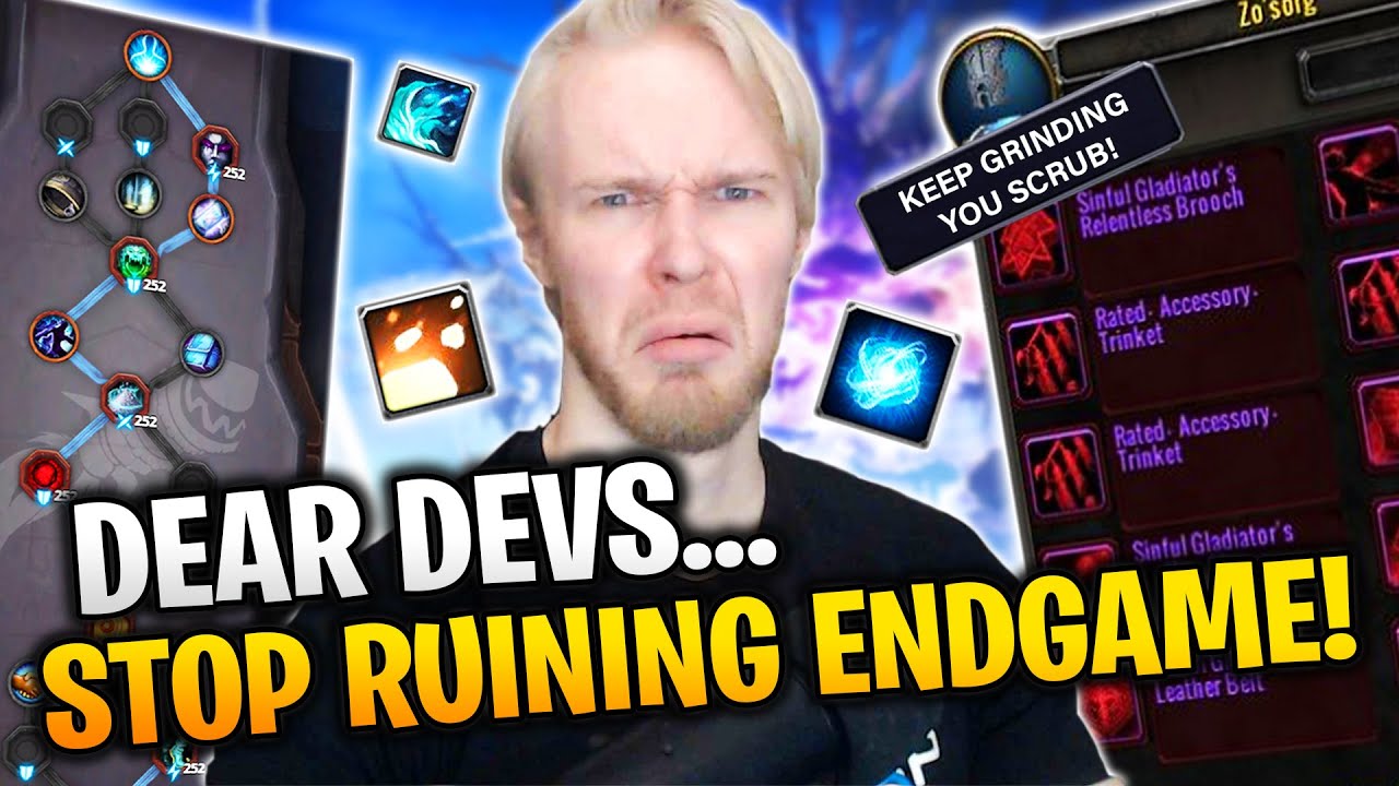 Dear Devs... ENDGAME - What Makes an MMORPG End Game ADDICTING? - YouTube