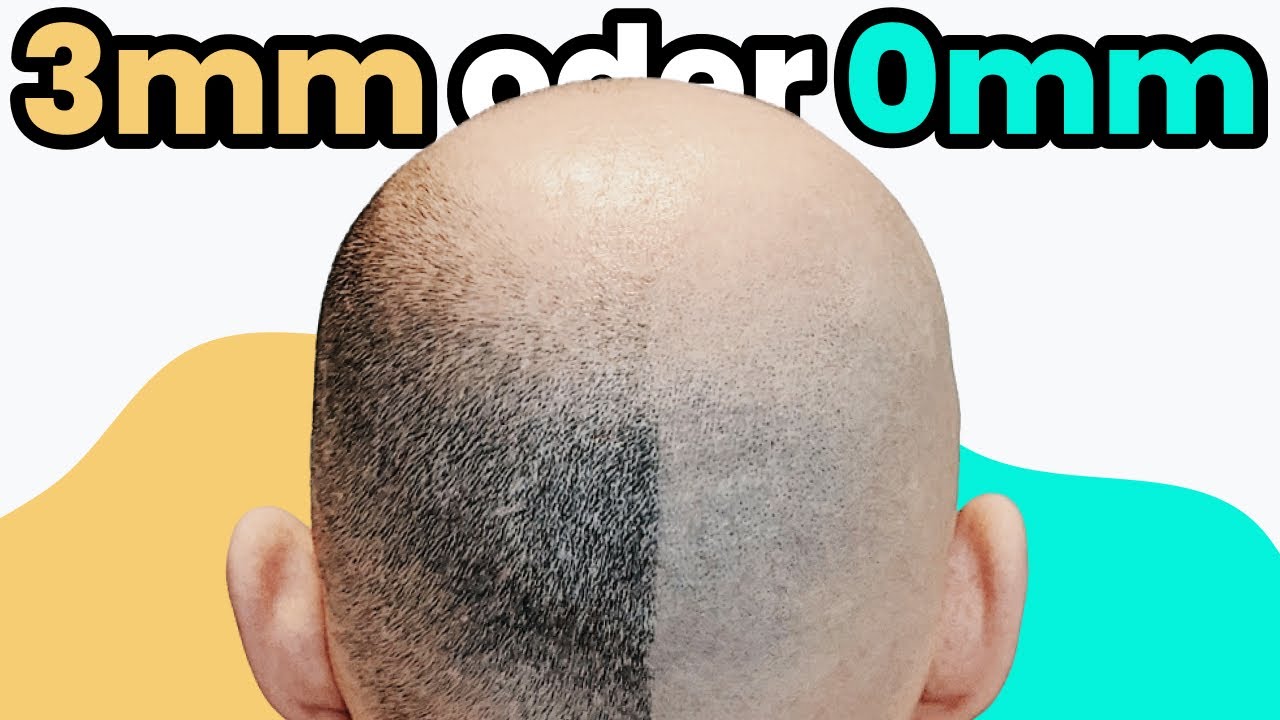 3mm oder 0mm: Buzz Cut oder Glatze?! - YouTube