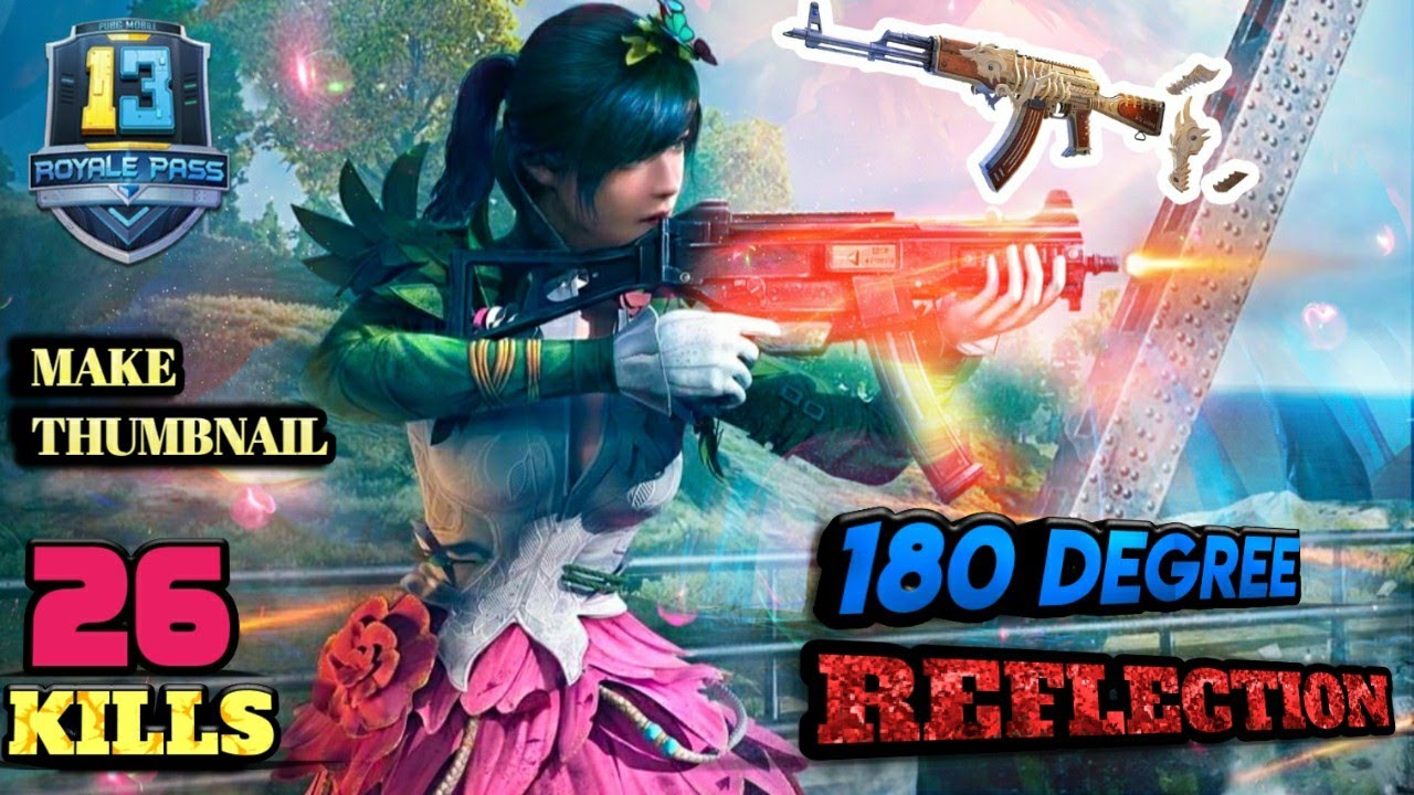 MAKE THUMBNAIL LIKE THIS |🔥USING PICSART AND PIXEL LAB | PUBG MOBILE ...