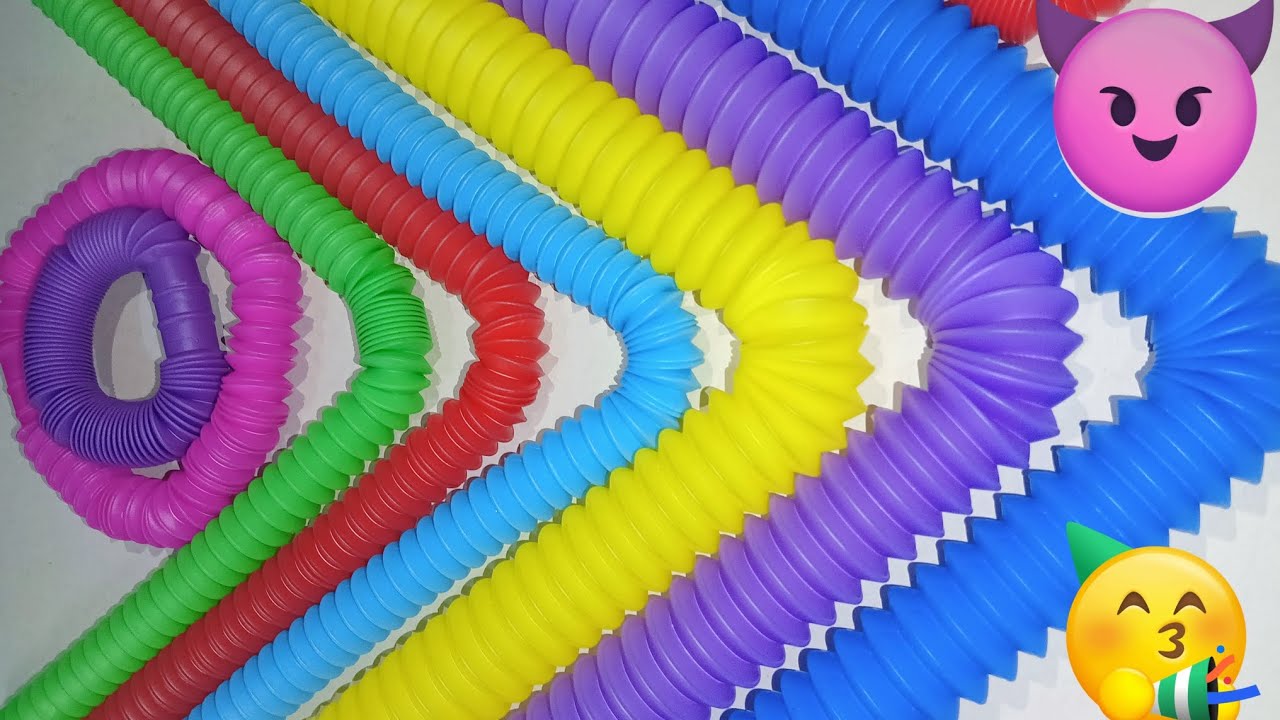 Big Stress Relief 😌 🌀 Satisfying Pop Tube, Relaxing Slime And Funny ...