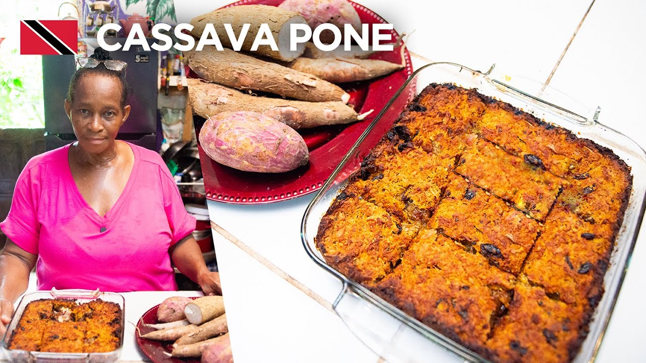 Hearty Cassava Pone By Ms Cindy In Grande Riviere Trinidad And Tobago 🇹🇹 Foodie Nation Youtube