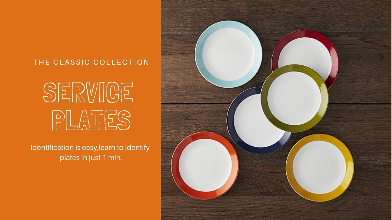Types of plate - identify plates in one min. - YouTube