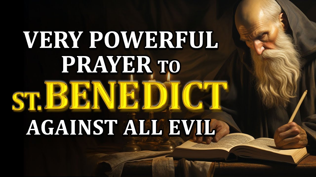 🛑ANCIENT PRAYER OF SAINT BENEDICT FOR YOUR ENEMY TO FALL TODAY - VERY ...