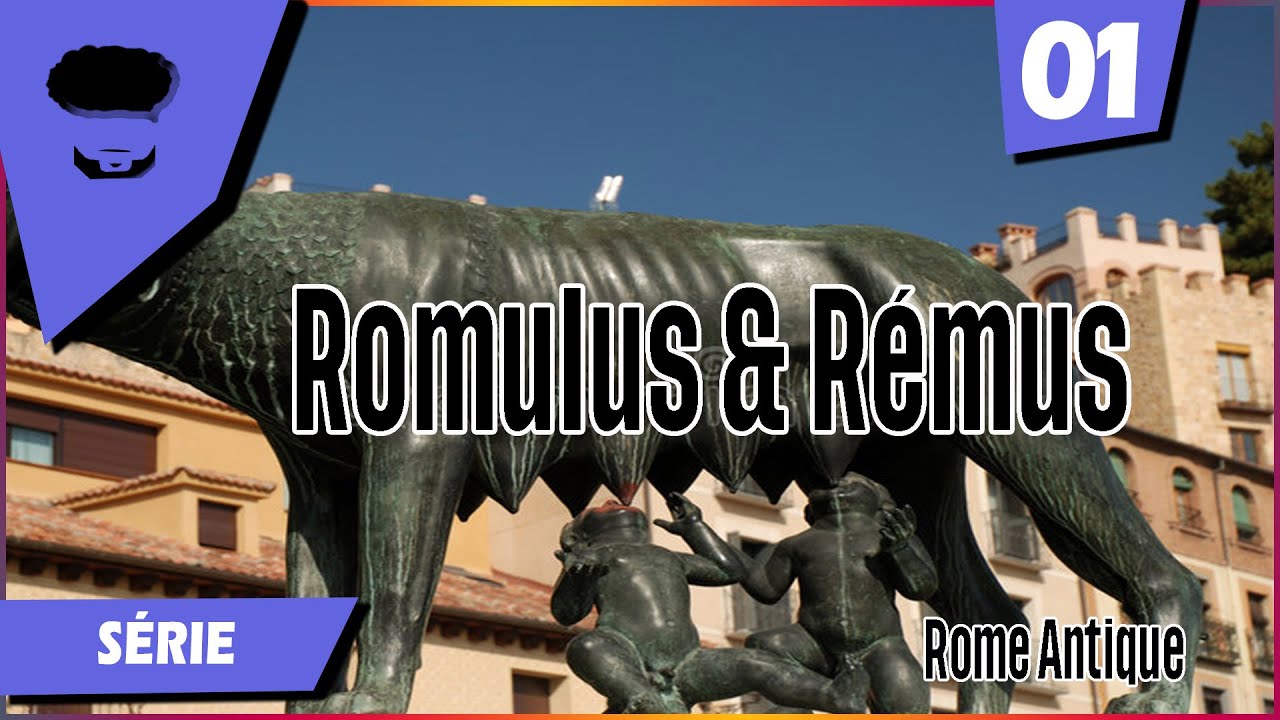 Série Mythologie Romaine ROME #01 Romulus et Remus, Rhea Silvia, Mars ...