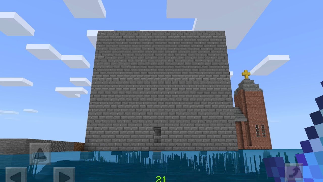 Real life in Minecraft ep 30: Starts building a tall house (1,500 ...