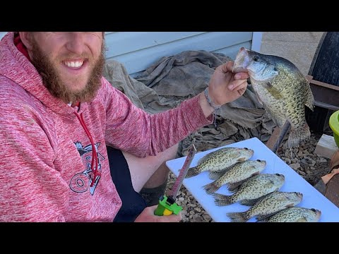 The EASIEST and BEST Way to Fillet a Crappie! - YouTube