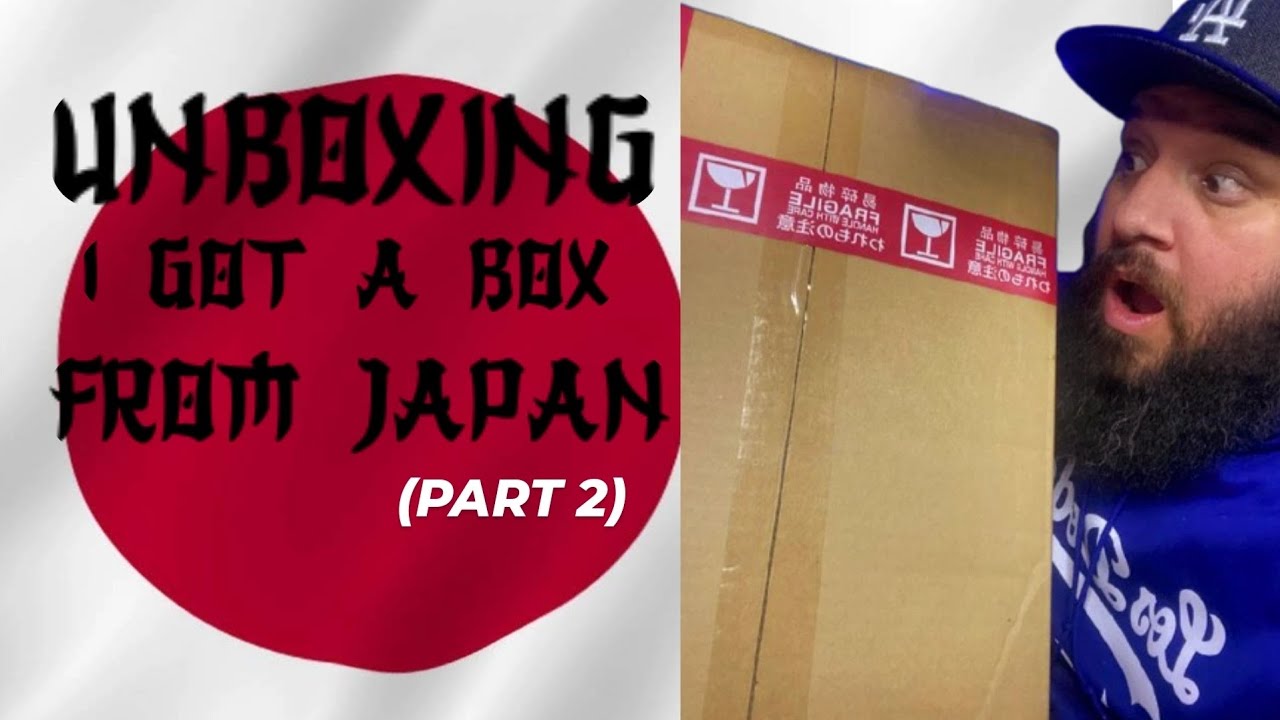 I GOT A BOX FROM JAPAN PT. 2 - YouTube