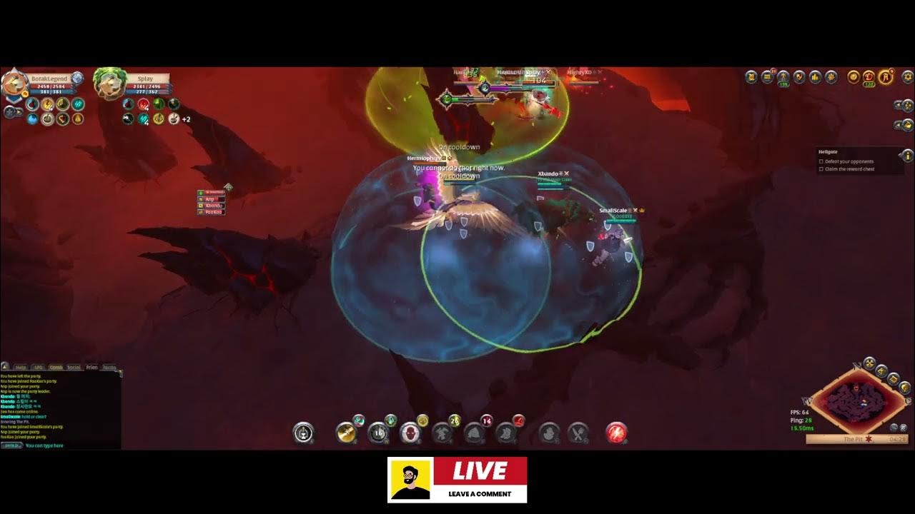 Hellgate 5v5 l Lightcaller POV l Albion Online l Albion East - YouTube