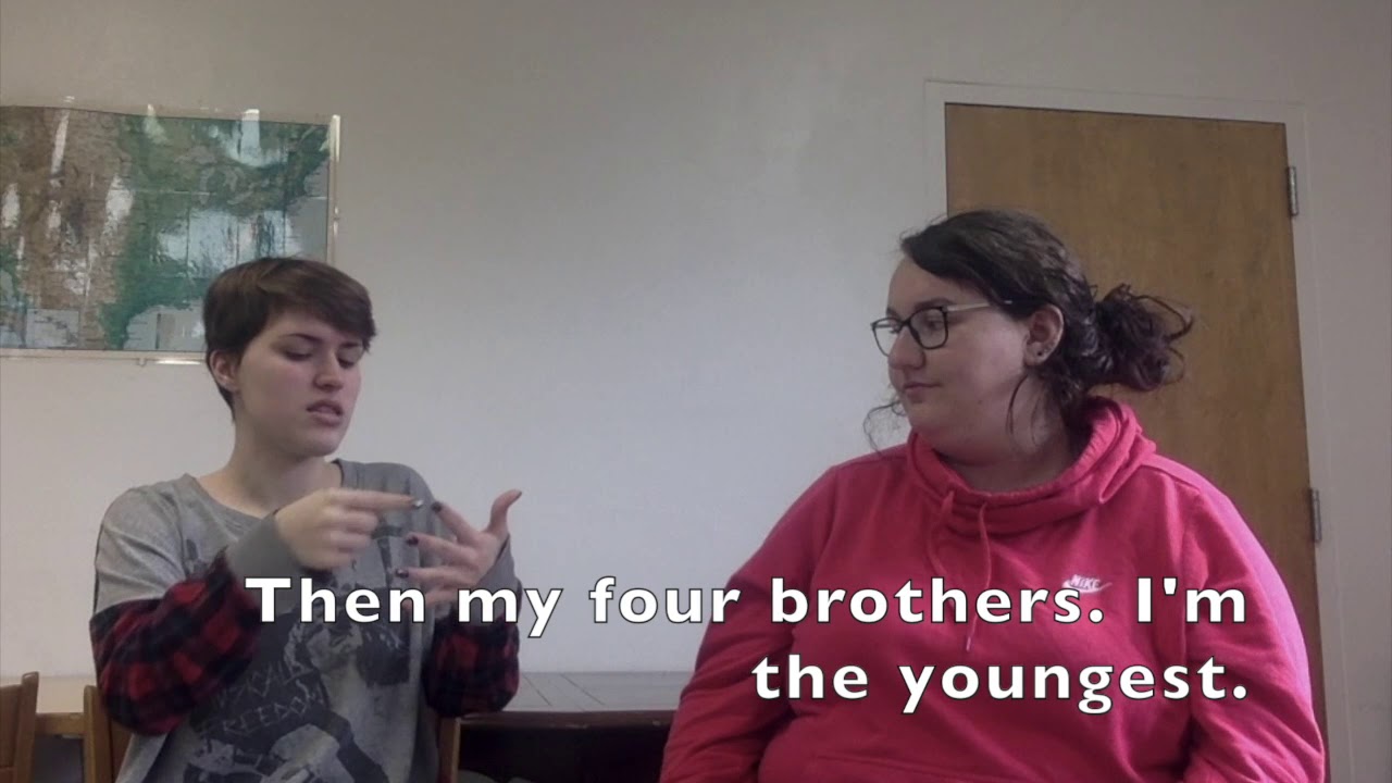 USAO ASL - Family Conversation - Laura - YouTube