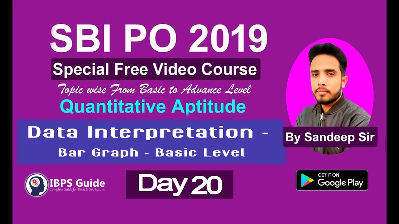 Data Interpretation - Bar Graph (Basic Level) | SBI PO 2019 ...