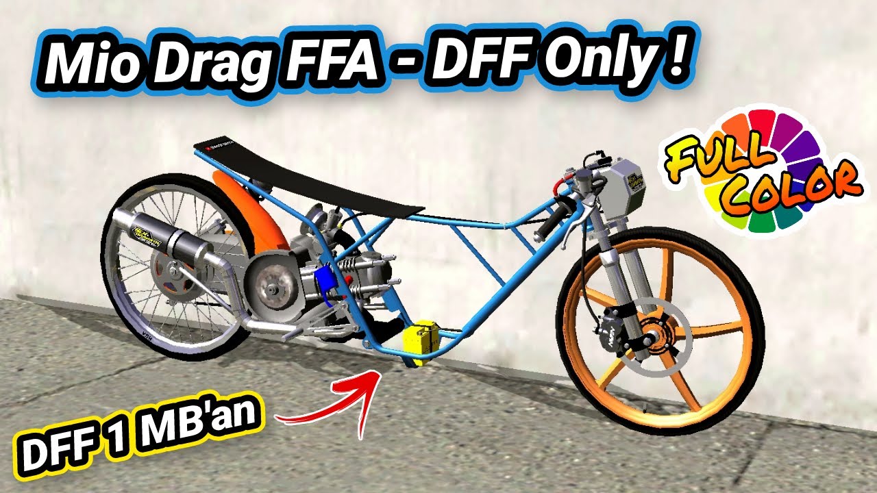 MIO Drag FFA DFF Only Special Awal Tahun 2024 - GTA San Andreas - YouTube
