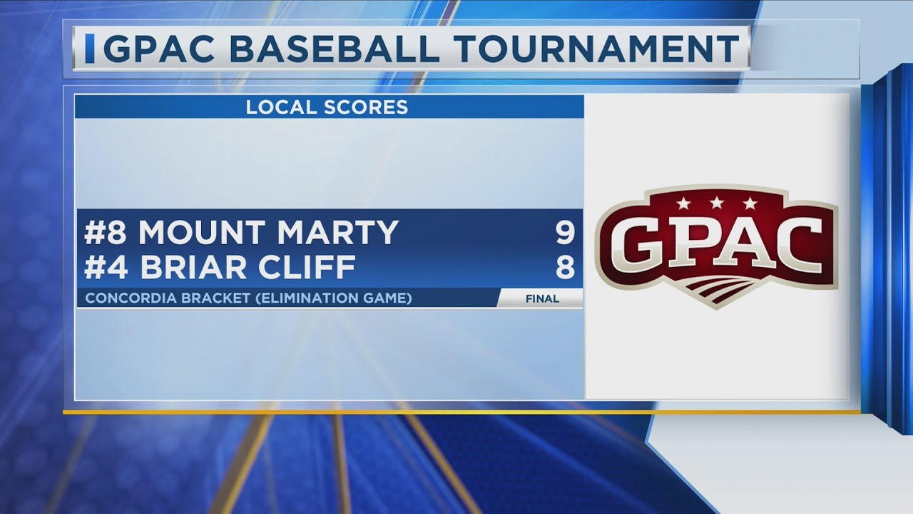 GPAC Baseball Tournament - 5/3/2024 - YouTube