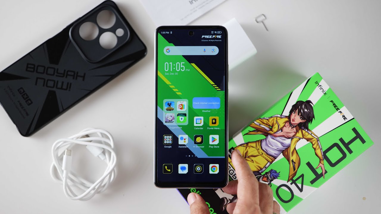 Infinix HOT 40 Pro Free Fire Edition unboxing 4k #ASMR #shorts - YouTube