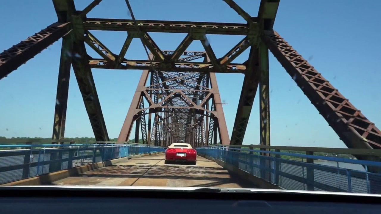 Crossing the Chain of Rocks Bridge - YouTube
