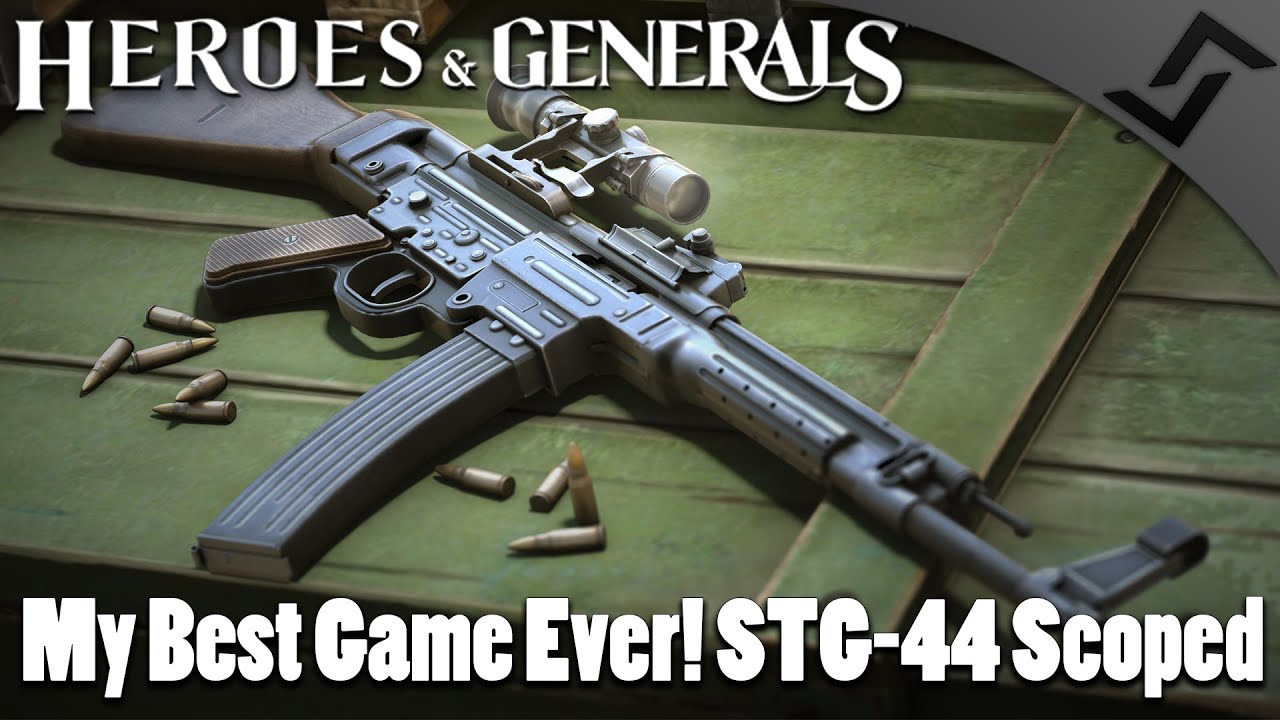 STG-44 Scoped My Best Game EVER! - Heroes and Generals - Germany ...