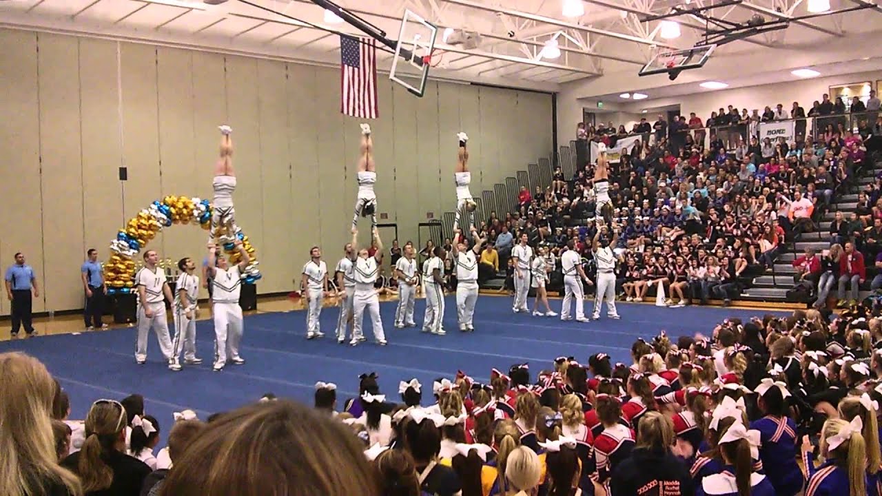 Northwest Missouri State Cheerleaders - YouTube