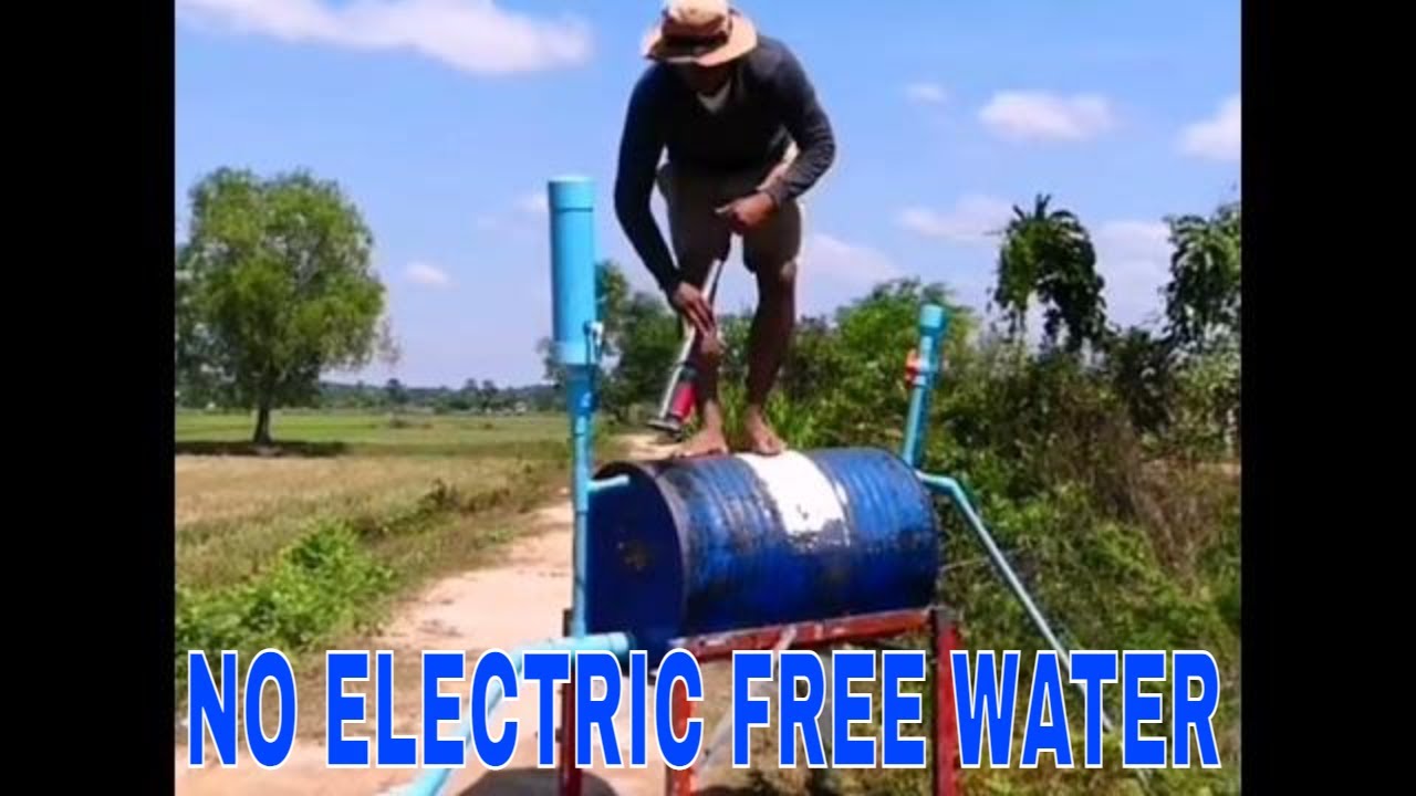 Homemade High Pressure Water Pump - YouTube