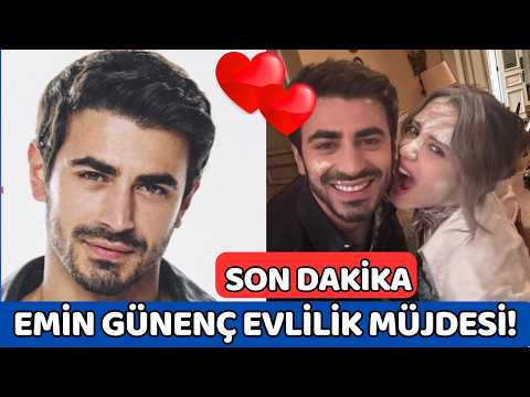 Emin Günenç Evlilik Müjdesini İşte Böyle Duyurdu! Şok Olacaksınız!