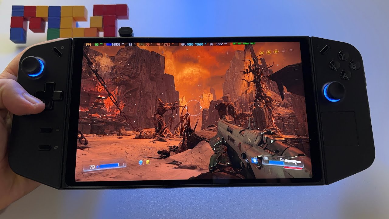 Doom + Vulkan API on Lenovo Legion Go | 1200p high graphics - YouTube