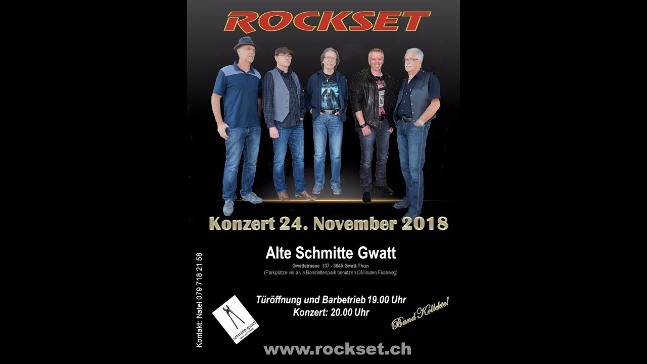 ROCKSET: Konzert Demo - YouTube