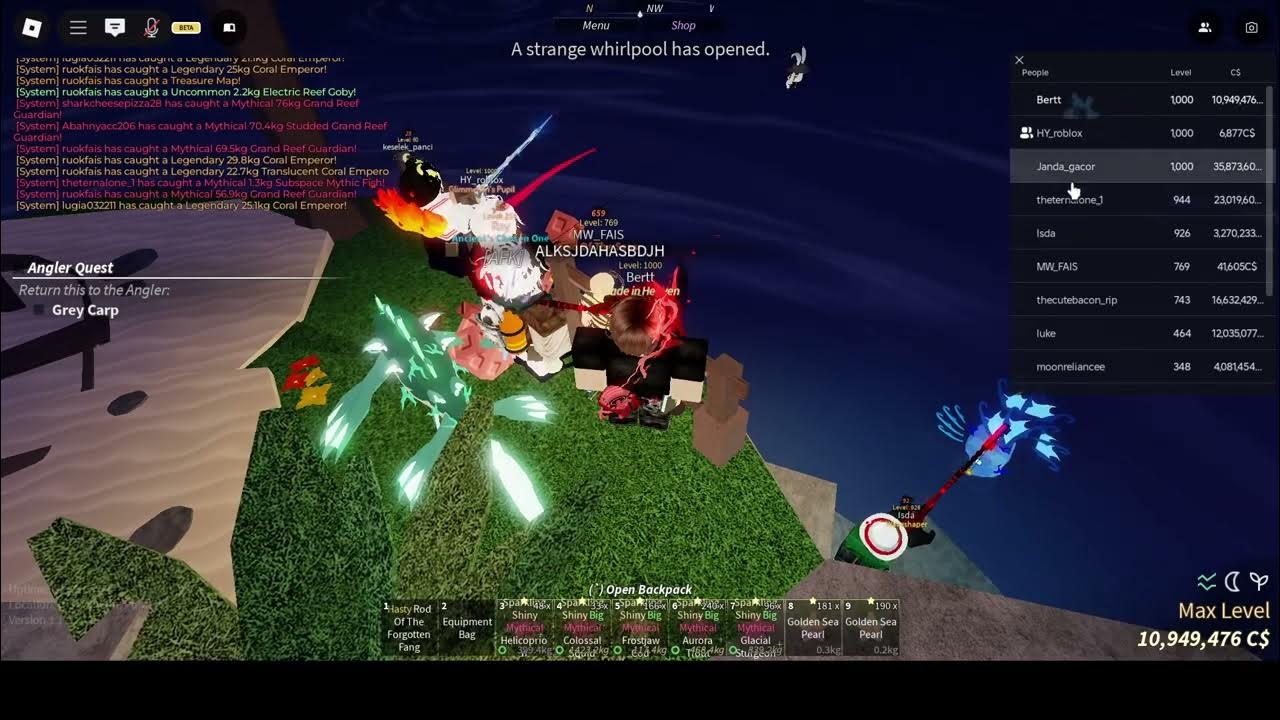 Roblox Fisch Exploit #2 - YouTube
