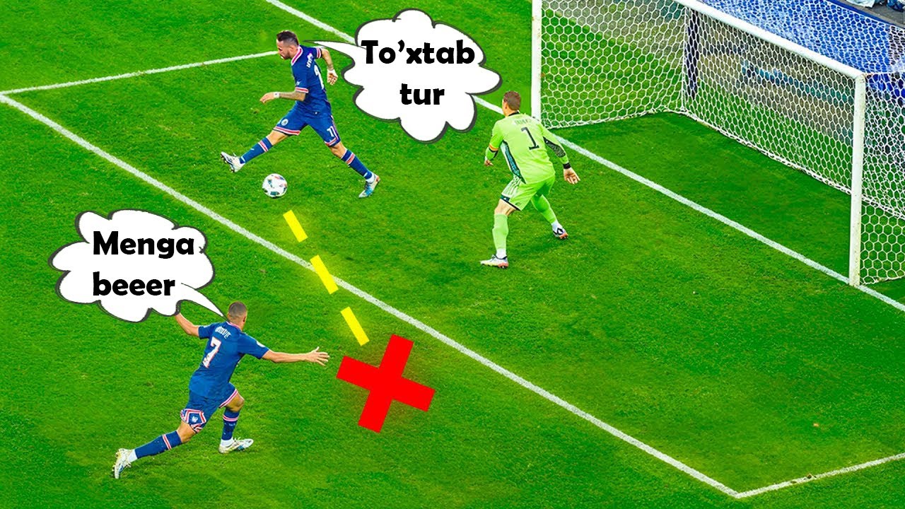 FUTBOLDAGI ENG EGOIST FUTBOLCHILAR #football#leomessi#neymar # ...
