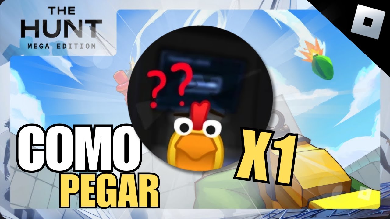 COMO PEGAR o EMBLEMA DO RIVALS no NOVO EVENTO DO ROBLOX! (THE HUNT ...