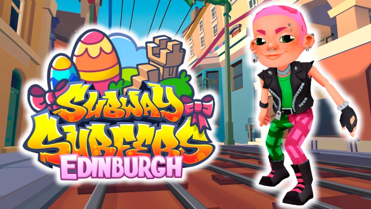 Subway Surfers - Edinburgh | Unlock Callum - Pink Punk Outfit - YouTube