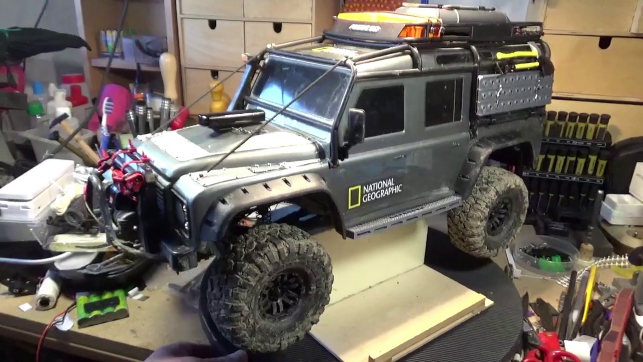 Mon TRX4 Defender - YouTube