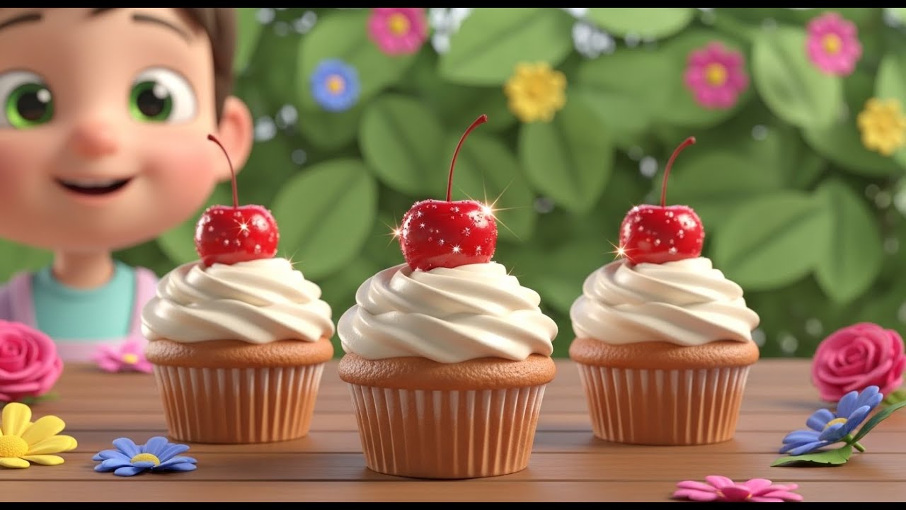 Cupcake Counting at the Bakery | Fun Nursery Rhyme Song for Kids - YouTube