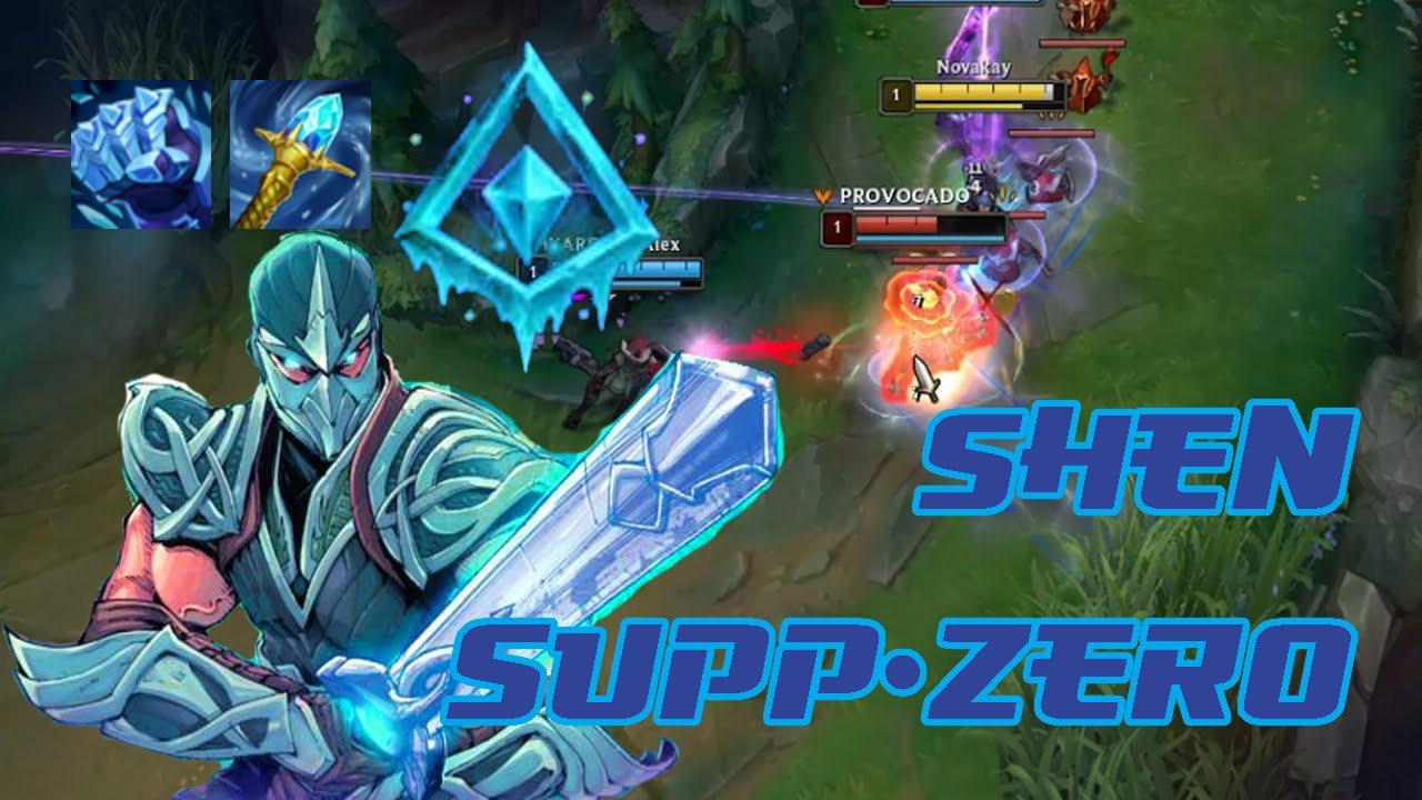 Shen Supp-Zero (Con Aumento Glacial): Utilidad al Máximo | Gameplay ...