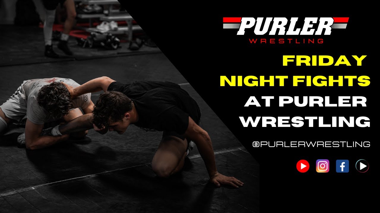 What are the FRIDAY NIGHT FIGHTS offered by Purler Wrestling? - YouTube