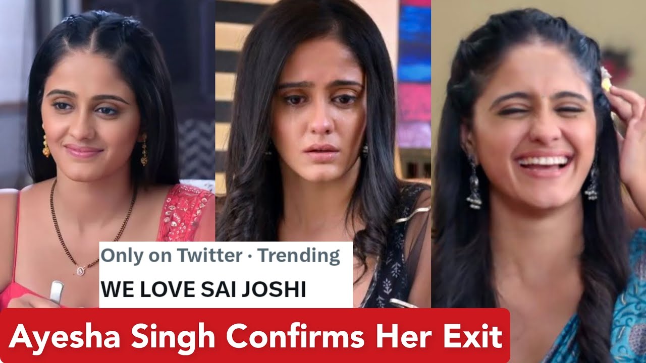 Ayesha Singh Confirms Quitting Ghum Hai Kisikey Pyaar Meiin, Fans Trend ...