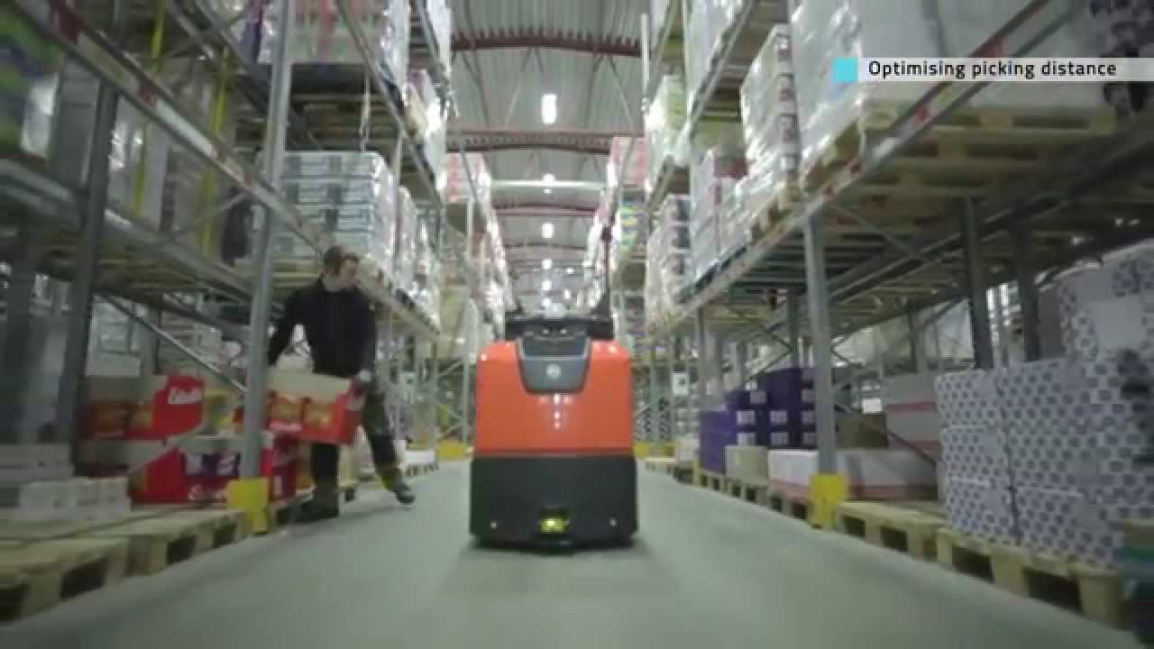 Toyota's Remote Drive Solutions Raise Picking Productivity - YouTube