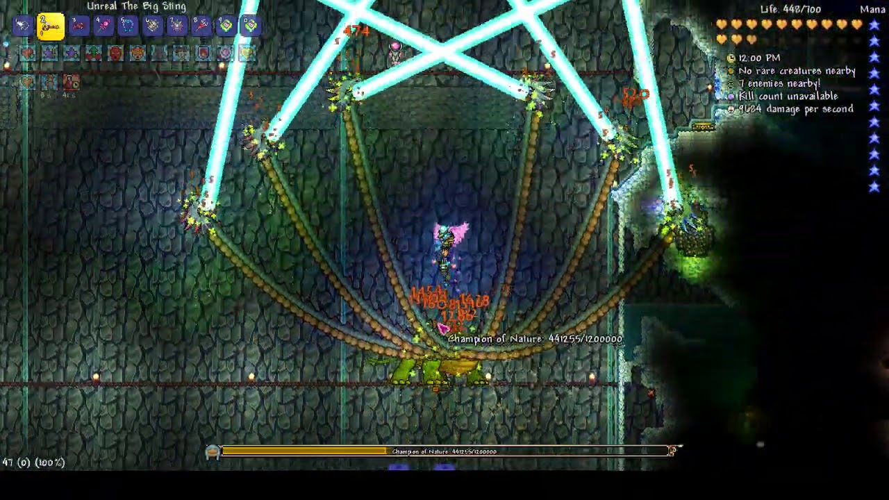 Terraria - Fargo's Souls Mod 1.3.9: Champion of Nature - YouTube