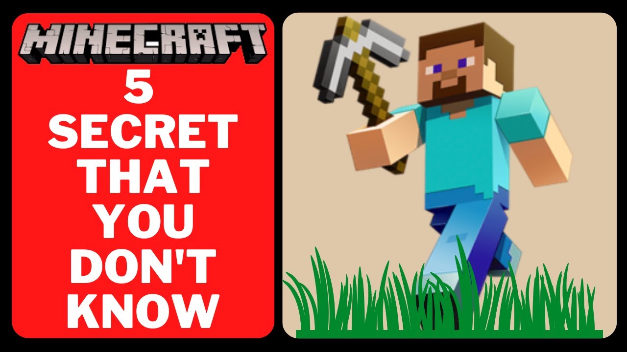 Secret of Minecraft - YouTube