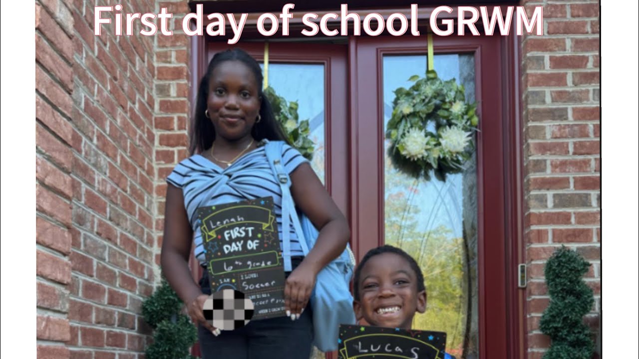 GRWM for the most day of school (middle school edition!) - YouTube