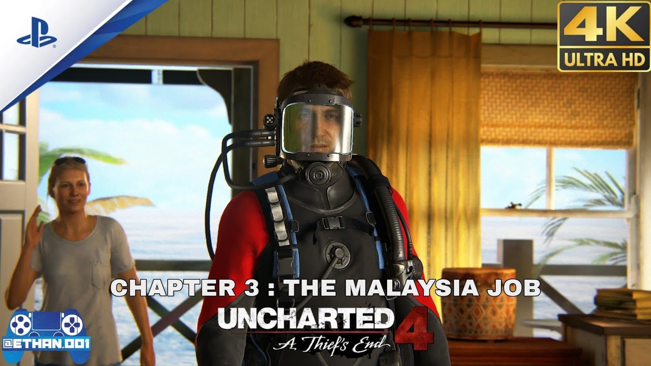 UNCHARTED 4 | CHAPTER 3 THE MALAYSIA JOB PS5 4K 60FPS ULTRA GRAPHICS ...