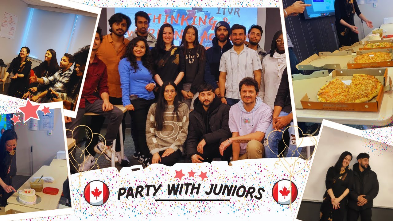 Party with Juniors🥳| Canadian Student Life🤓🇨🇦| Let's Nacho🪩💃🕺 - YouTube
