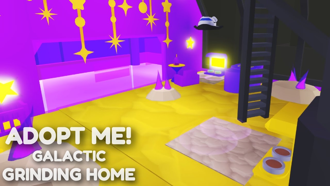 NEW CHEAP Galactic Grinding home in Adopt me! - YouTube