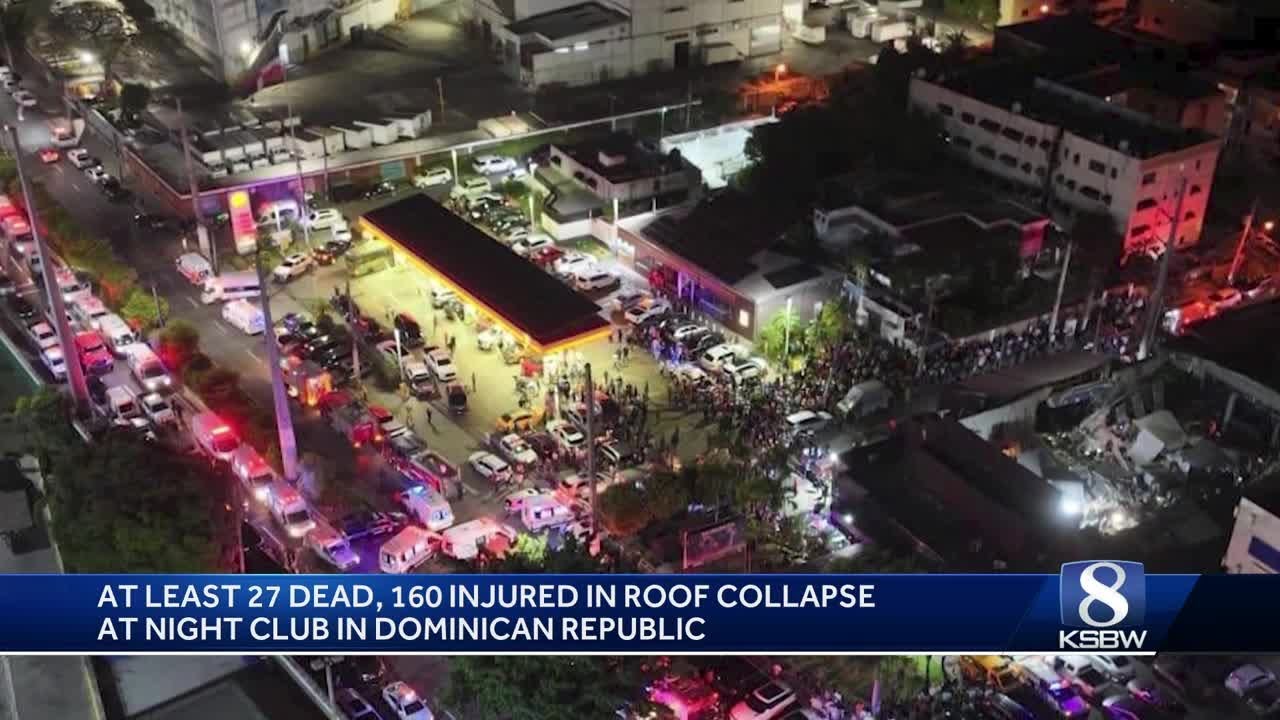 Roof collapse at Dominican Republic nightclub kills 44, injures over ...