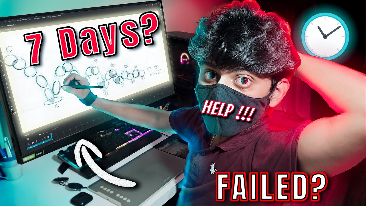 Mastering Animation in 7 Days – Did I Fail ...👀🎨 || @Detox_art - YouTube