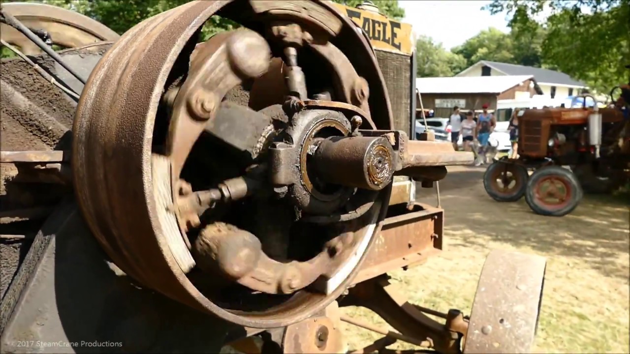 1927 40 HP Eagle Tractor at Ashtabula County Show 2017 - YouTube