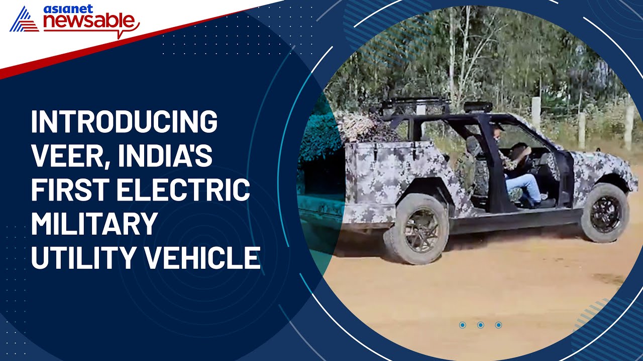 Auto Expo 2023: Introducing Veer, India's first electric Military ...
