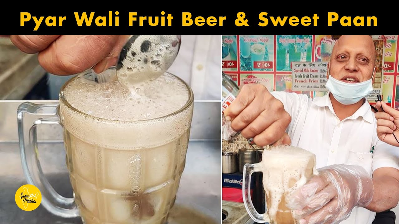 Ambala Famous Pyar Wali Fruit Beer & Sweet Pan At Biharilal Pan Wala ...