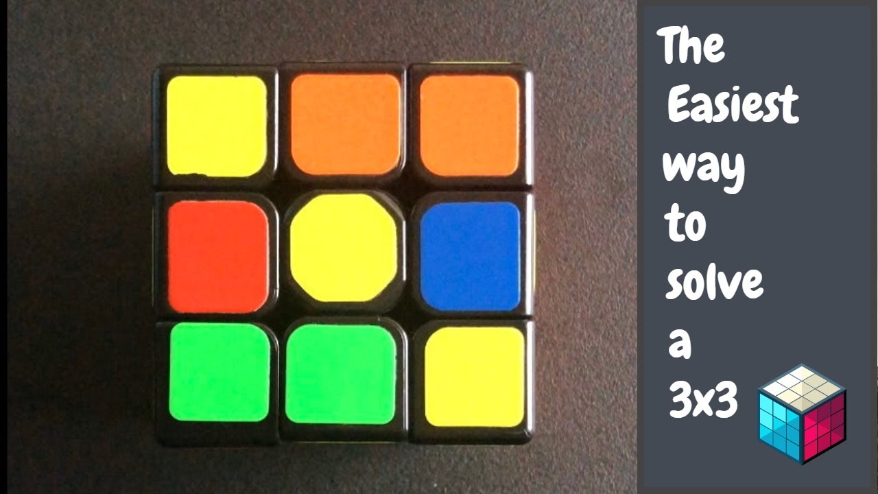 How To Solve A 3x3: solve the middle layer (video 4) - YouTube