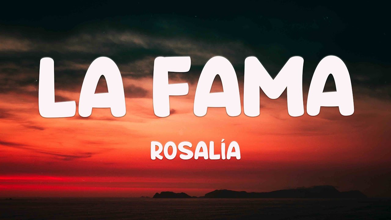 LA FAMA ft. The Weeknd - ROSALÍA [Letra] 🐟 - YouTube