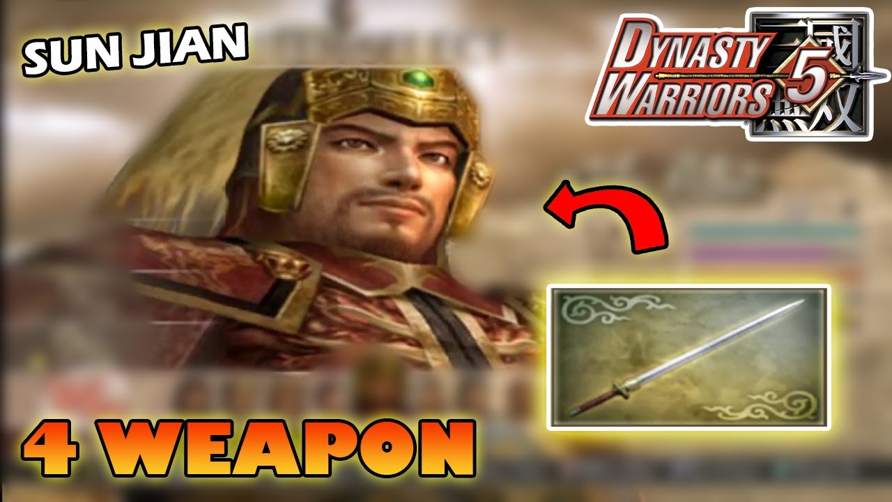 Tutorial Cara Mendapatkan 4th Weapon Sun Jian - Dynasty Warrior 5 - YouTube